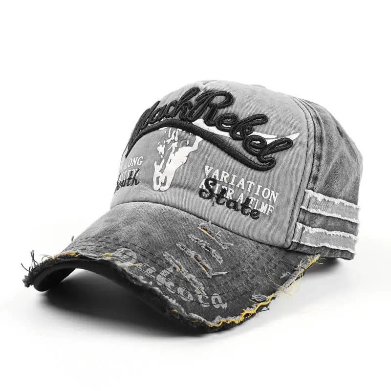 American Style Cap With Hip Vintage Letter - LEFOVS